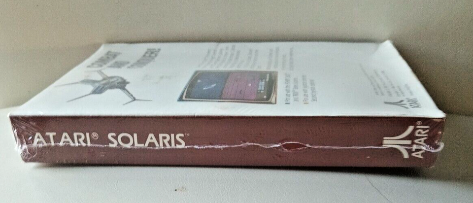 SOLARIS Atari 2600 NEW Sealed Boxed PAL not USA/NTSC | eBay