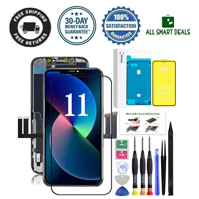 Pantalla De Reemplazo Para Iphone 11 LCD Display Calidad De Imagen Con ...