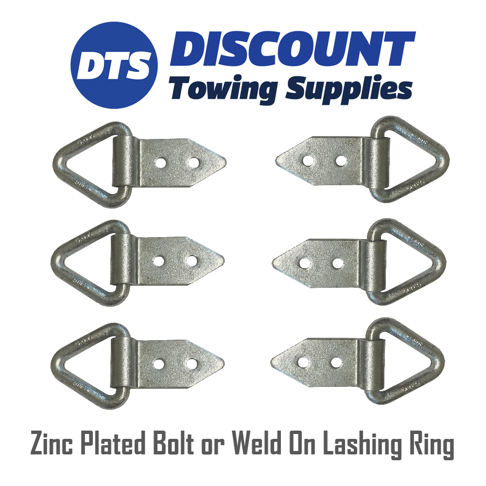 Trailer Lorry BZP Coated Heavy Duty Bolt or Weld on Tie Down Lashing ...
