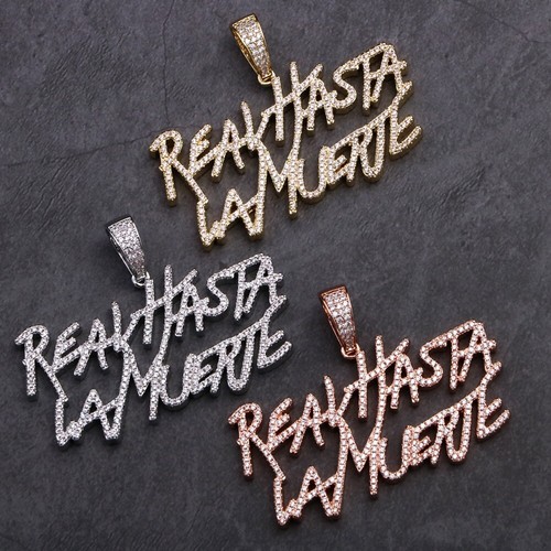 Real Hasta La Muerte Pendant Anuel AA | eBay