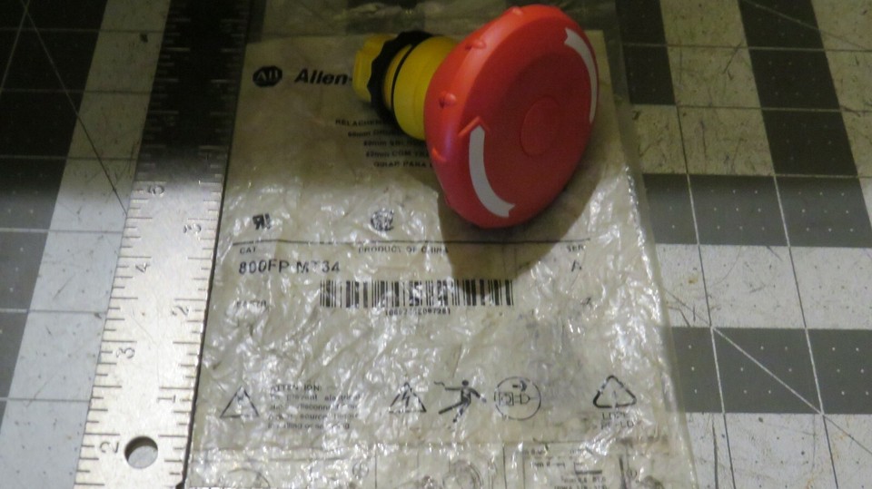 Allen Bradley Switches, Pushbuttons, Lens's, Contact Blocks E-Stop ...