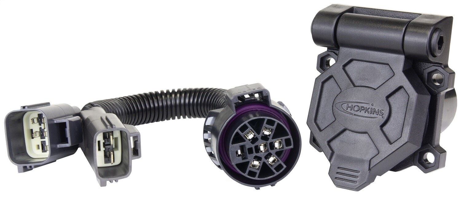 Trailer Connector Kit-EnduranceTM 7-Blade Trailer End Connector Hopkins ...
