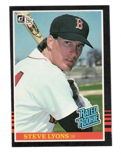 1985 Donruss Steve Lyons Boston Red Sox #29 Excellent | eBay