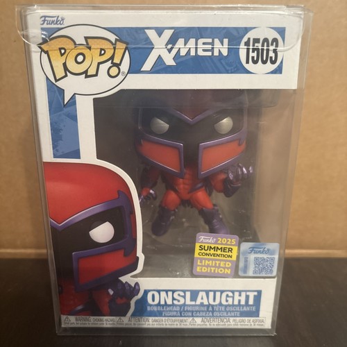 ONSLAUGHT #1503 Funko Pop X-MEN SDCC 2025 Limited Edition + Protector | eBay