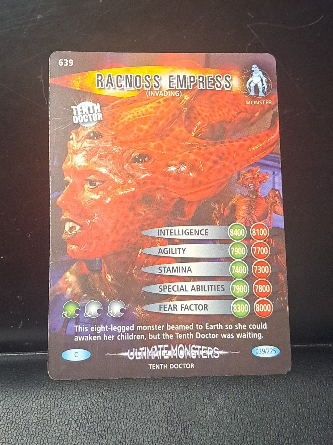 Doctor Who Battles In Time Card Racnoss Empress Ultimate Monsters 39/ ...
