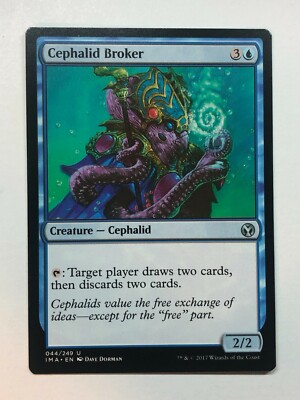 MTG Iconic Masters Cephalid Broker 44 NM/M | eBay