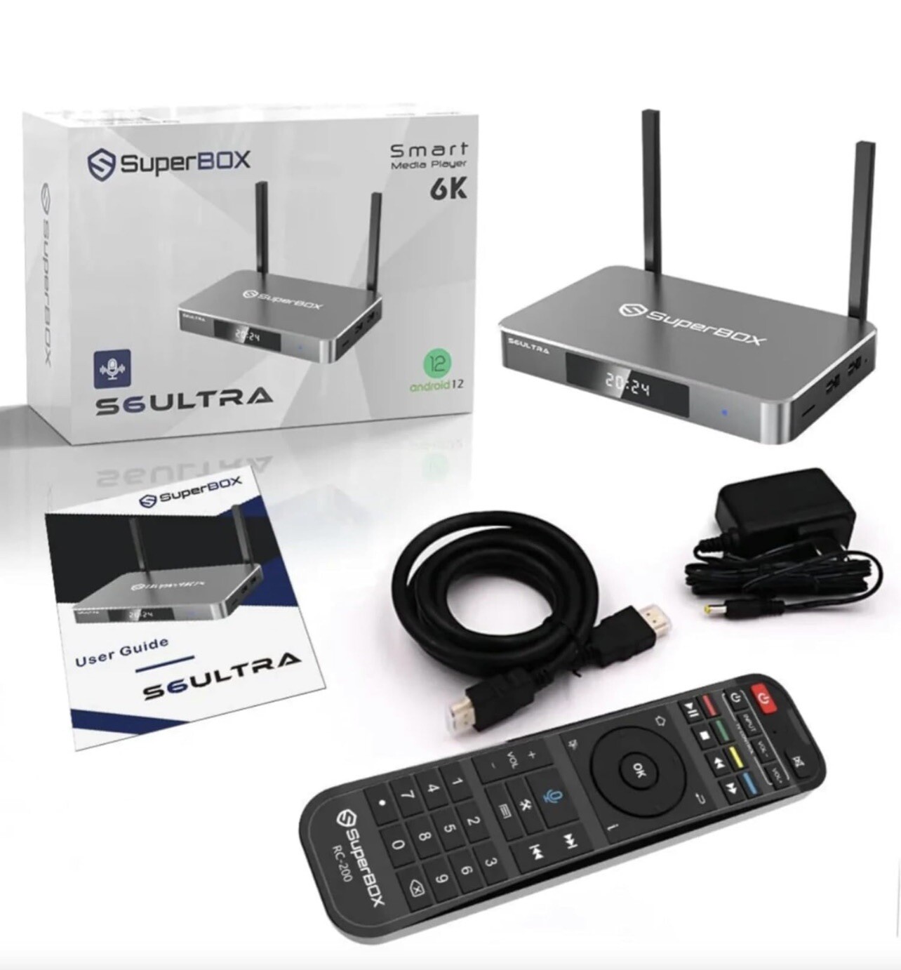 2025 SuperBOX S6 ELITE ULTRA TV BOX 4GB RAM + 128GB ROM | eBay
