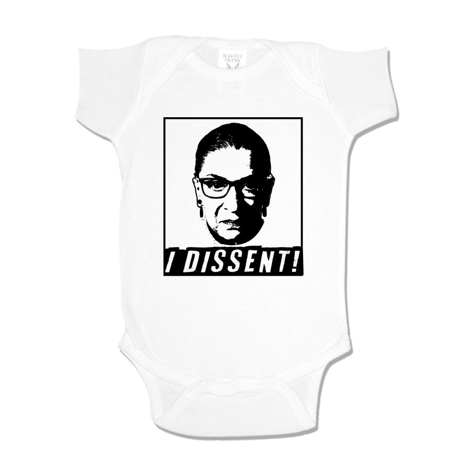 I Dissent Ruth Bader Ginsburg Baby One Piece | eBay