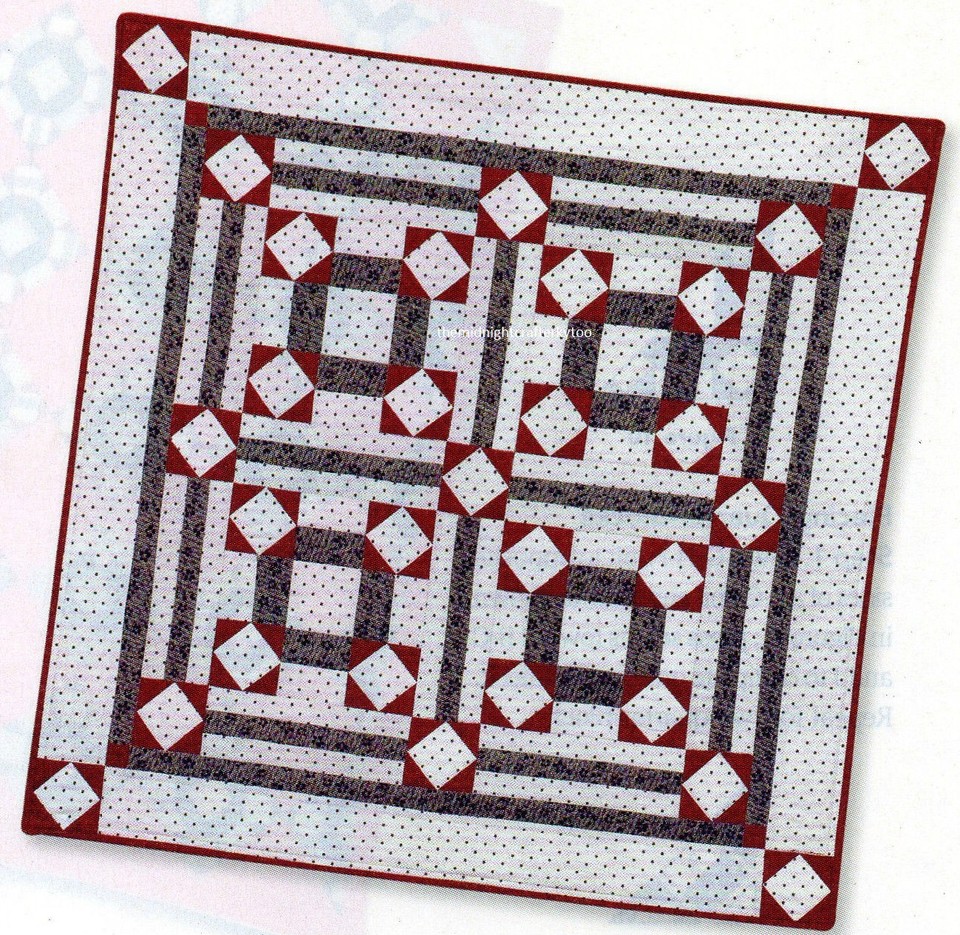 Broken Wheel Quilt Pattern Pieced SH | eBay