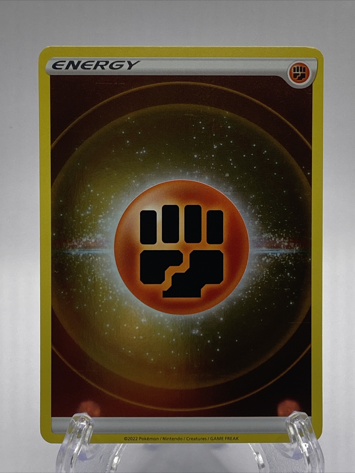 Fighting Energy Card | Reverse Holo Rare | Pokemon TCG Crown Zenith NM ...