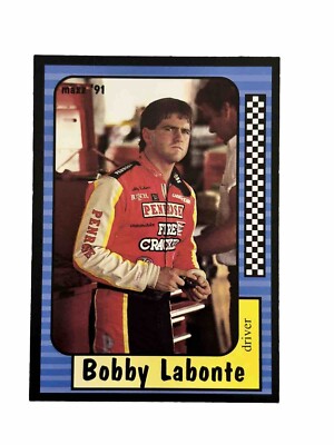 Brand New: Vintage 1991 Maxx Bobby Labonte NASCAR Driver Rookie Trading ...