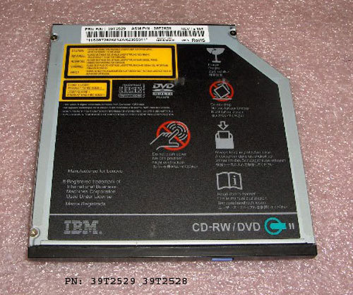 IBM Thinkpad T40 T41 T42 DVD-ROM CD-RW Drive 39T2529 39T2528 GCC-4242N ...