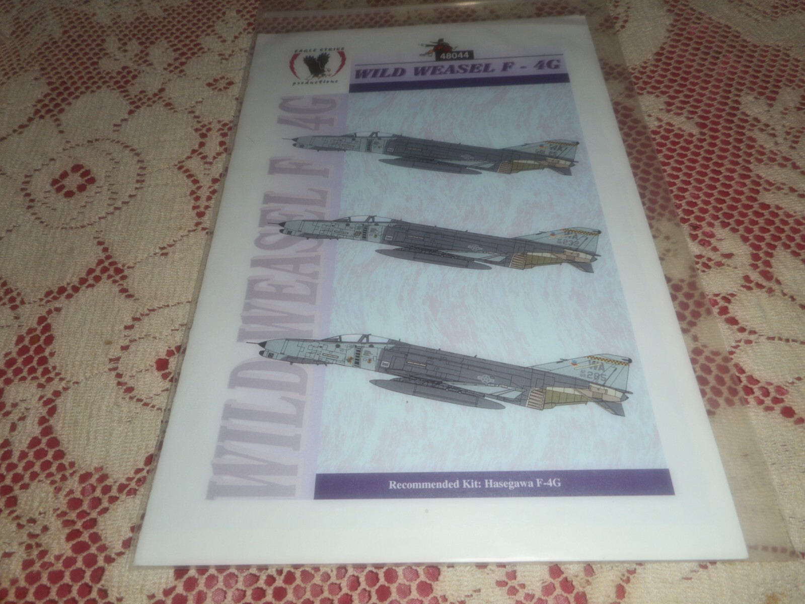 EAGLE STRIKE 48044, 1/48 WILD WEASEL F-4G DECAL SET | eBay