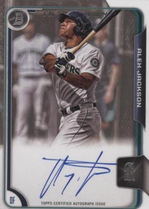 2015 Bowman Inception - Autographs Alex Jackson #BIA-AJ (AU, RC) for ...