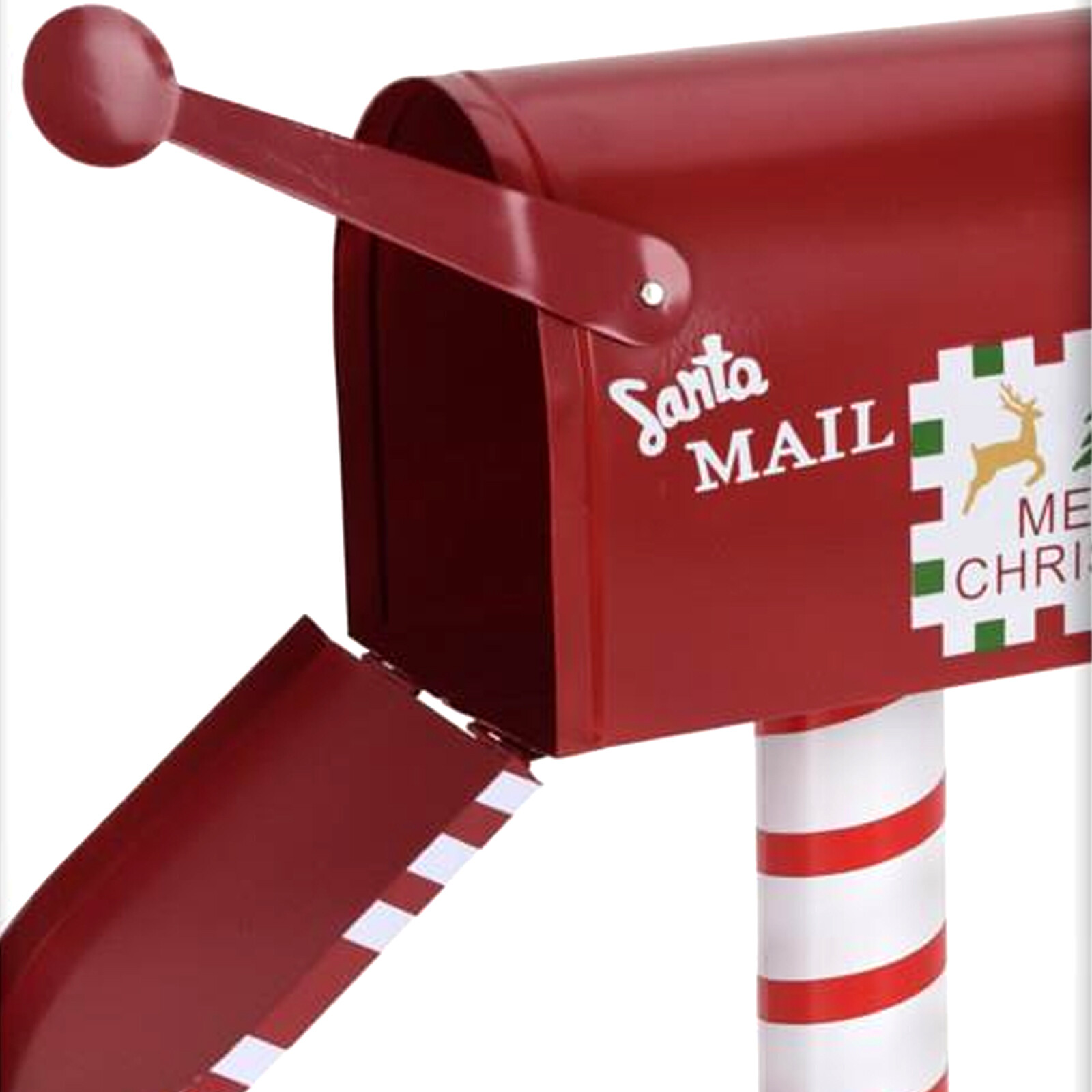 Christmas Mail Box Santa Post Letterbox Card Presents Gifts Xmas Decor ...