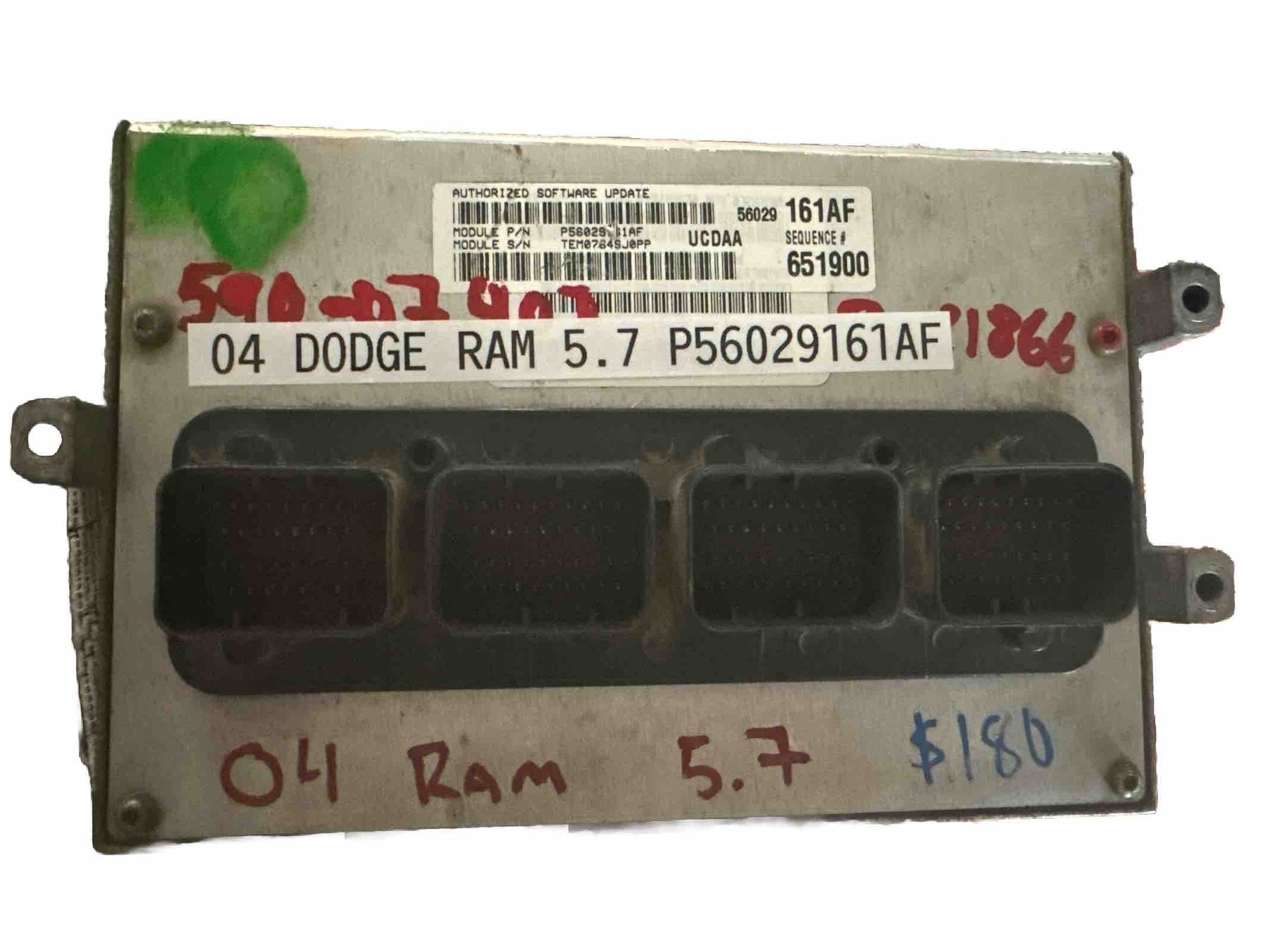 Engine Computer Module 04 Dodge Ram 5.7 P56029161AF | eBay