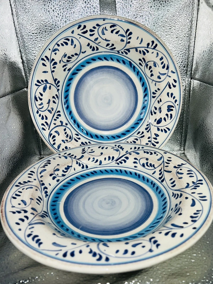 Aqua Pasta Bowls