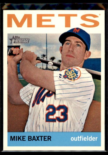 2013 Topps Heritage Mike Baxter #392 New York Mets | eBay