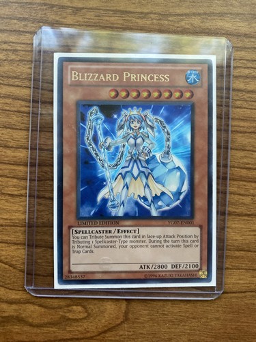 Yu-Gi-Oh! Blizzard Princess - YG07-EN001 - Ultra Rare! NM Only listing ...