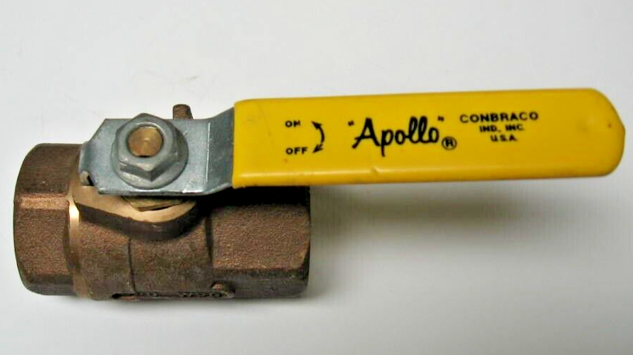 NEW - APOLLO CONBRACO 1-1/4" BRONZE BALL VALVE 600 WOG | eBay