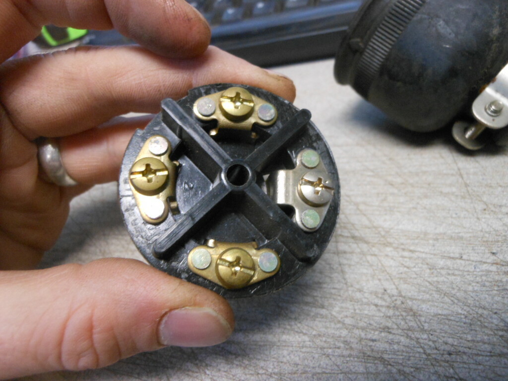 NOS Vintage Jimbo Generator 20A 250V 4 Prong Male Plug Socket 41-1768 ...