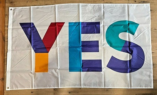 Multi-Coloured *YES* Flag ~ 5ft x 3ft ~ Brand NEW ~**ONLY £5.95 ...