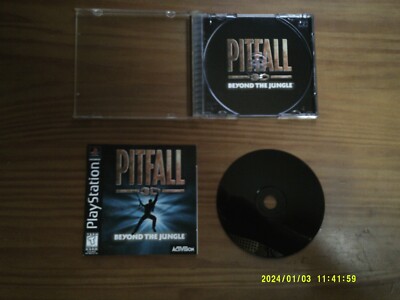Pitfall 3D: Beyond the Jungle (Sony PlayStation 1, 1998) 47875550308| eBay