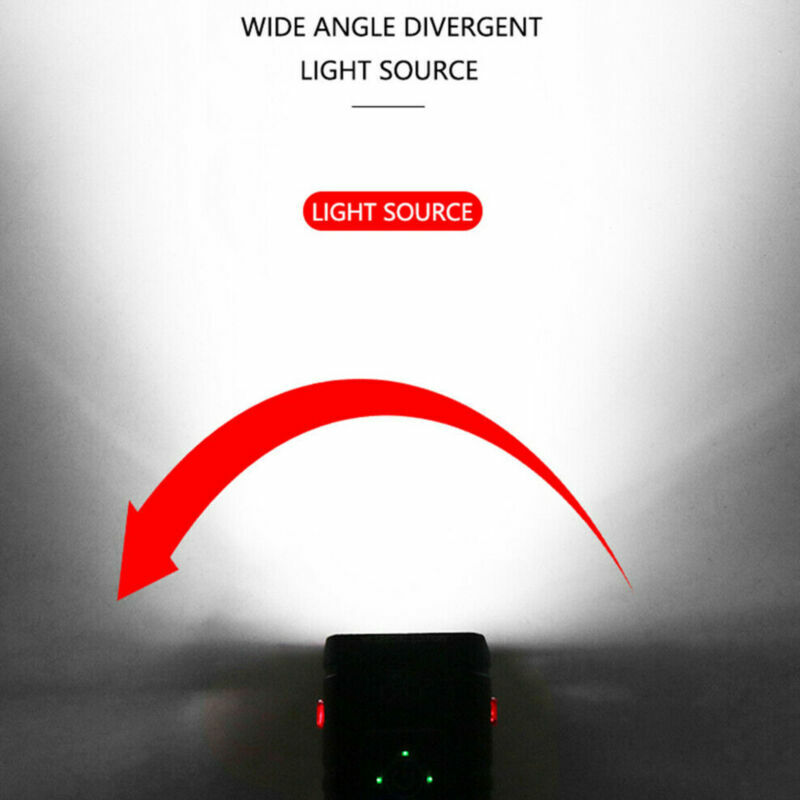 T6 LED Bicycle Front Light 10W 6 Modes USB Rechargeable MTB Bike Front ...