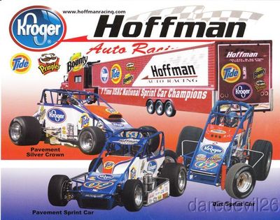 2003 Hoffman Auto Racing USAC Silver Crown Sprint Car Hero Card | eBay