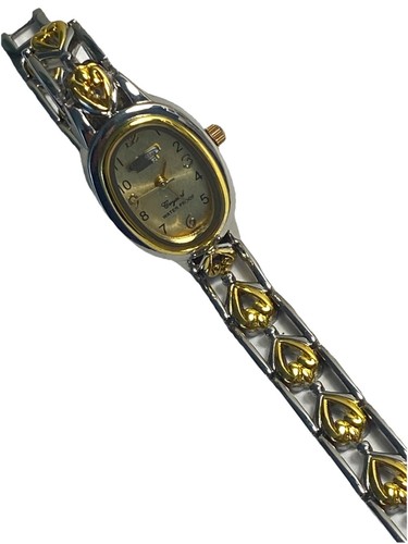 Marco Max Japan Quartz Analog Waterproof Oval Case Two Tone Women ...