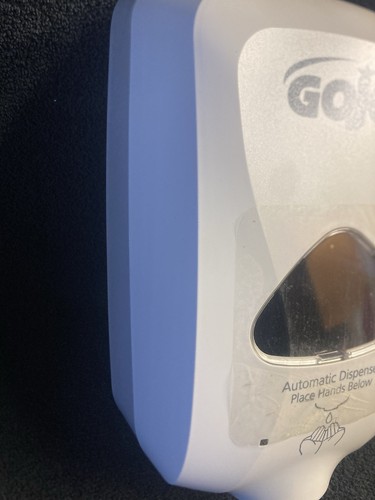 GOJO Touch Free Liquid Hand Soap Bathroom Soap Dispenser System Brand ...