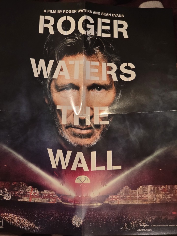 Roger Waters - The Wall ( Blu-Ray 2015)Red edition 2 Disc Poster Pink ...