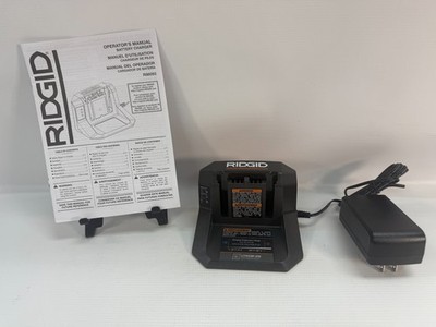 RIDGID 18 Volt Lithium Ion Compact Battery Charger R86093 Genuine OEM ...