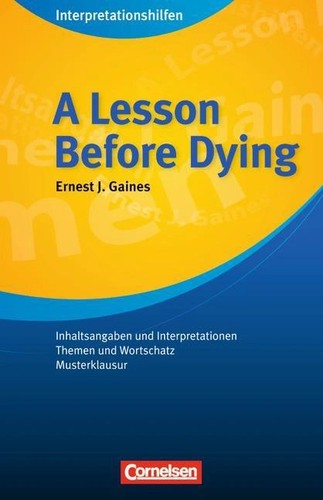 A Lesson Before Dying - Cornelsen - Inglese | eBay