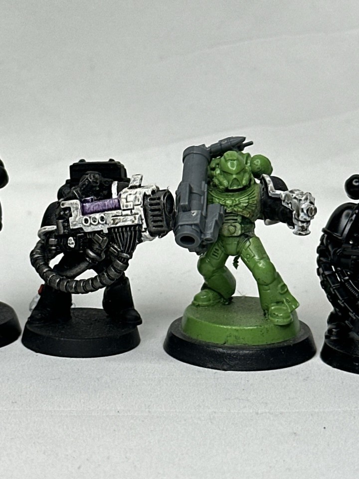 Warhammer 40k Space Marine Devastator Squad Lascannon & Malta Games ...