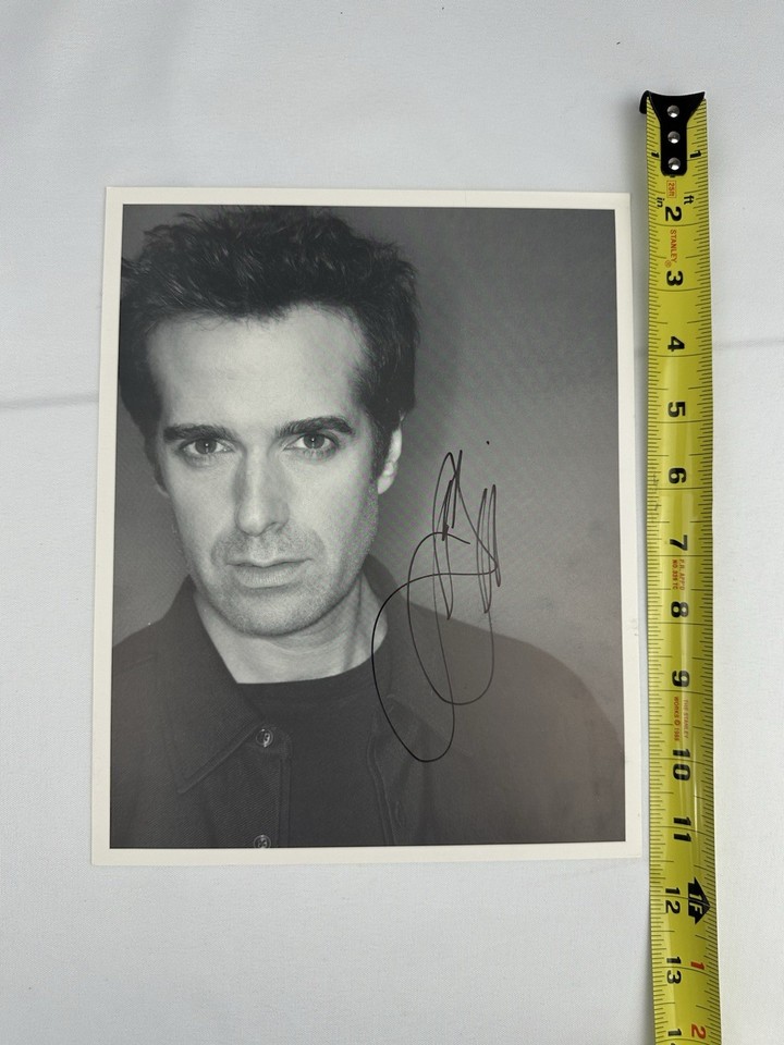 DAVID COPPERFIELD signed 8x10 photo | Magician/Illusionist - autograph ...
