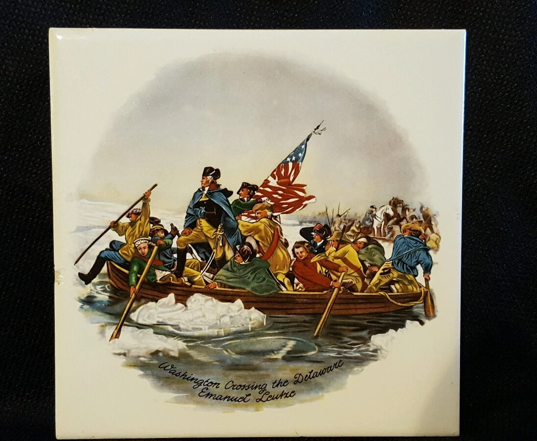 George Washington Crossing Delaware Painting