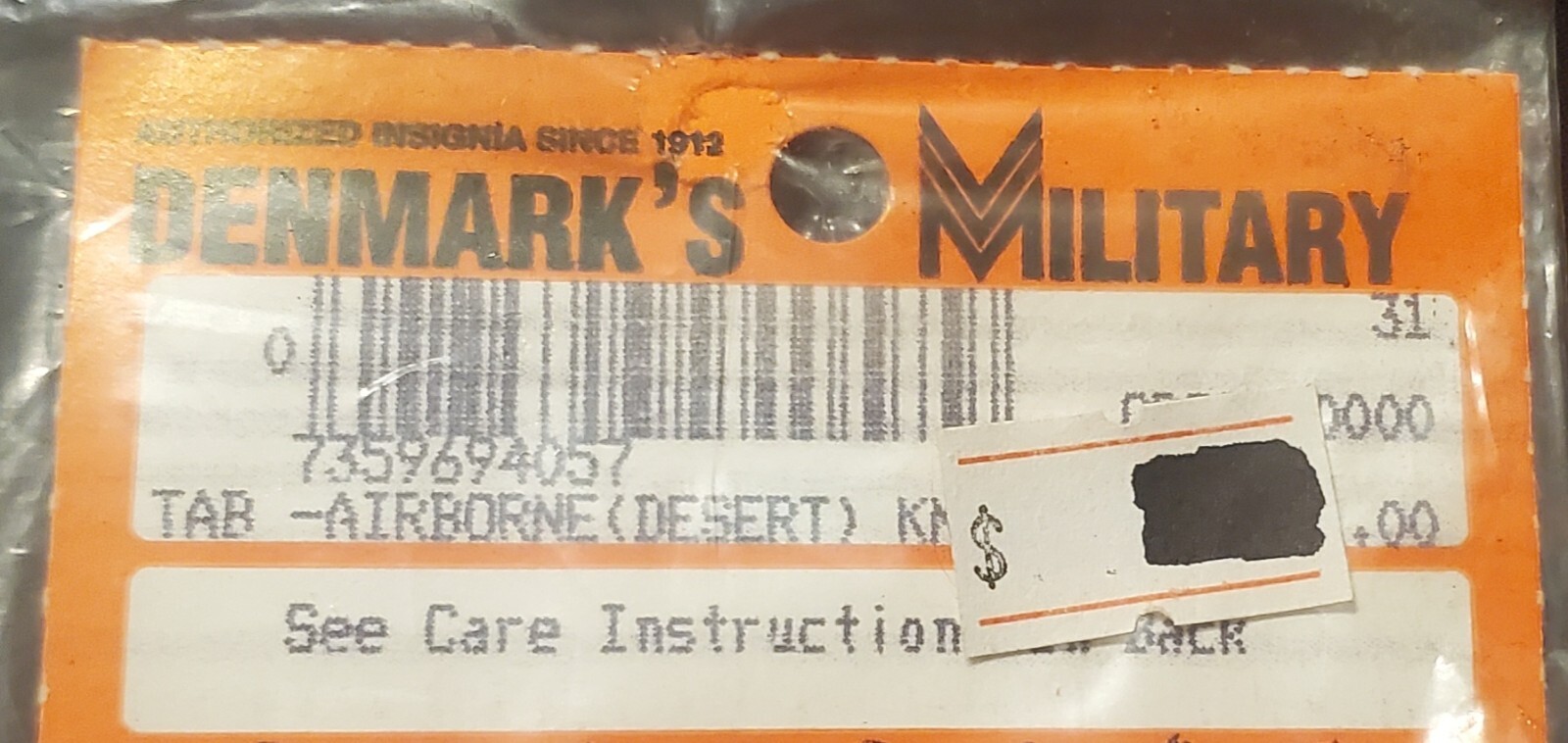 LOT (3) Packs DENMARK'S MILITARY Army Desert Storm Era Patch - 2 ...