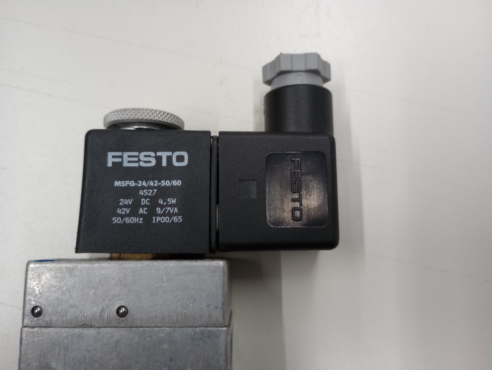 Festo solenoid valve MFH-5-1/8 9982 with coil MSFG-24/42-50/60 | eBay