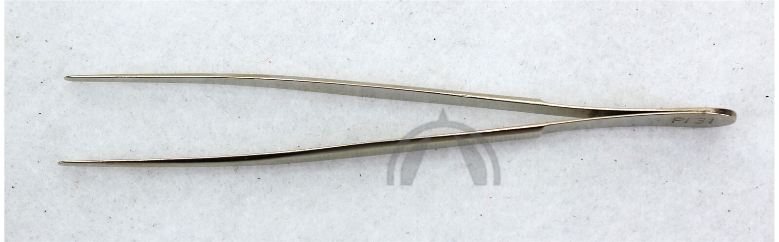 Professional Stamp Tongs with Straight Rounded Tip : 4 5/8" Long : # ...