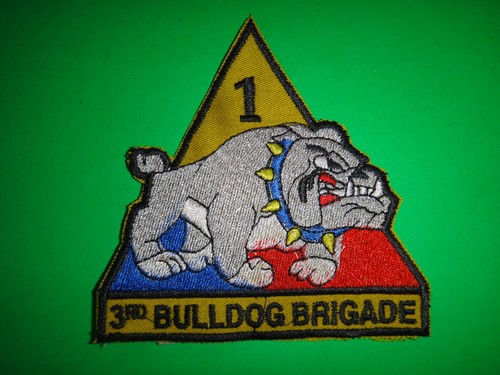 US Army 3rd BULLDOG Brigade 1st ARMORED Division Patch | eBay
