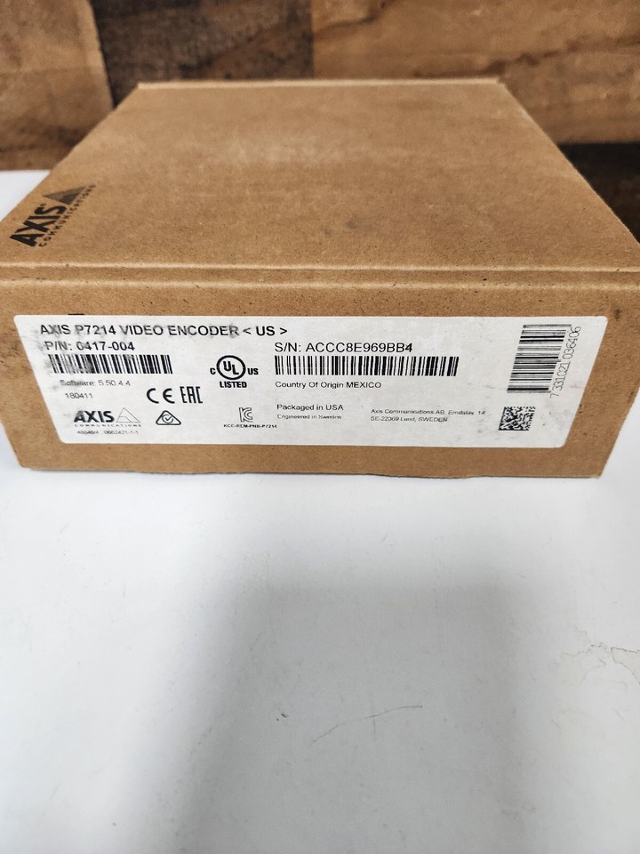 AXIS P7214 VIDEO ENCODER | eBay