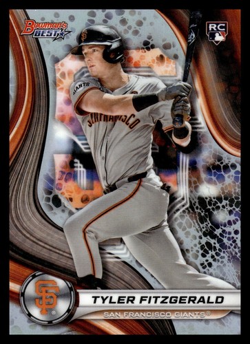 2024 Bowman’s Best Baseball 25 Tyler Fitzgerald, San Francisco Giants ...