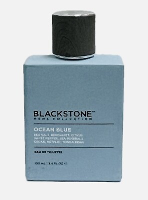 Blackstone mens collection ocean blue eau de toilette spray 3.4 Oz New ...