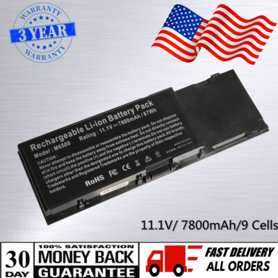 9 Cells Battery For Dell Precision M6400 M6500 312-0873 8M039 C565C ...