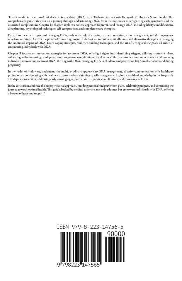 Dr Ankita Kashyap Prof Kris Diabetic Ketoacidosis Demystified: Doctor's ...