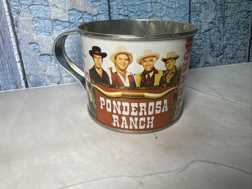 Ponderosa Ranch Nevada Bonanza Metal Tin Cup 20th Anniversary ...