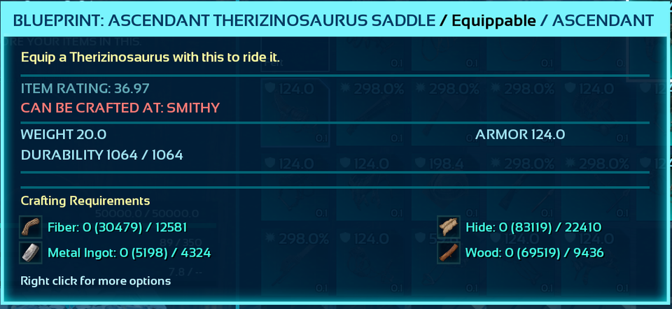 Ark ASA Ascendant Blueprints - Saddles - Armor - Tools and More PVE ...