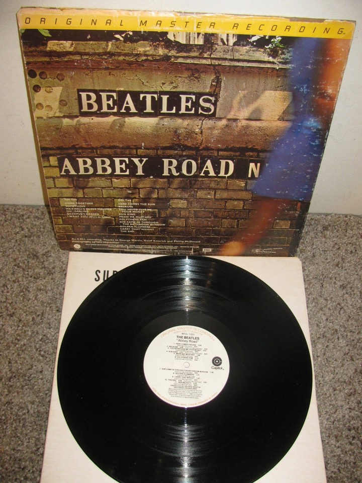 BEATLES LP - ABBEY ROAD - ORIGINAL MASTER RECORDING - CAPITOL | eBay