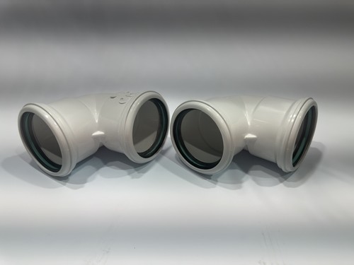 (2) TIGRE 4" Sewer and Drain 90º Elbow (G X G) PVC SDR 35 ASTM D-3034 ...